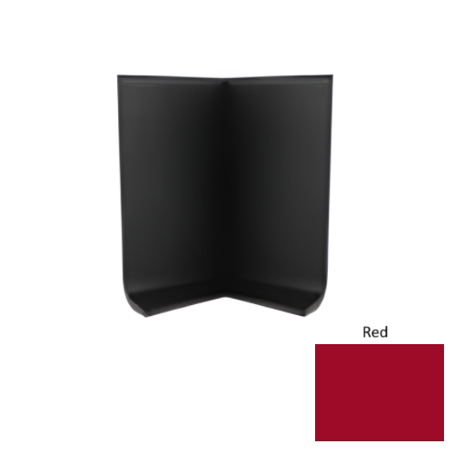 Roppe 700 Series 186 Red Thermoplastic Rubber (TPR) Cove Inside Corner ...
