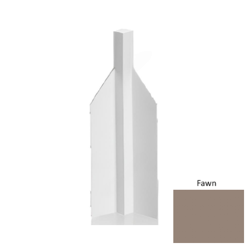 Roppe Pinnacle 140 Fawn Satin Rubber Inside Micro Corner — Stone & Tile ...