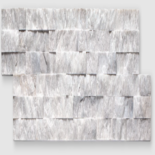 Island Stone Stone Essentials Hazy Grey Marble Ledgestone Panel — Stone ...