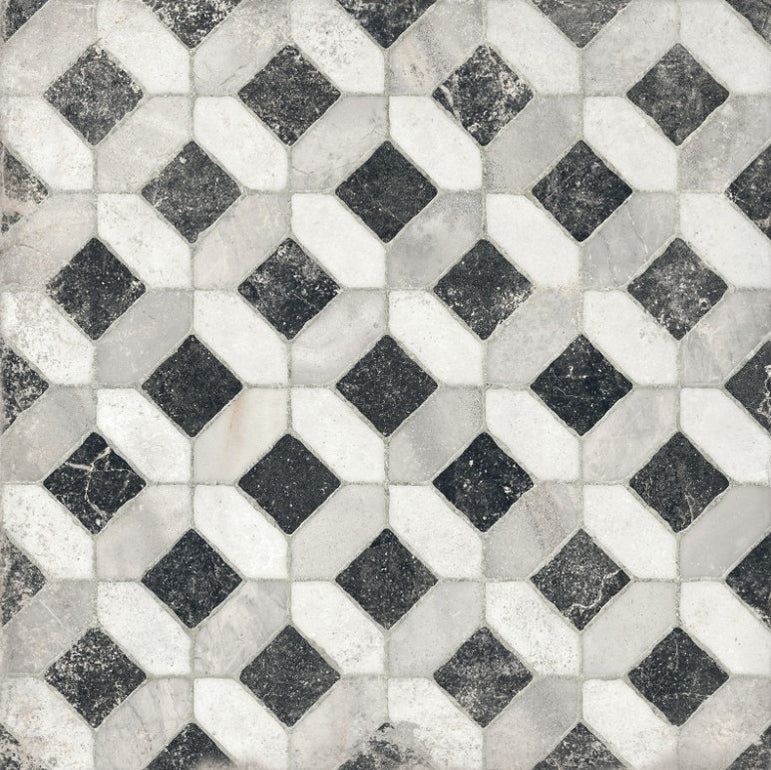 Tagina Marmi Imperiali Decoro Danum Matte Porcelain Tile — Stone & Tile ...