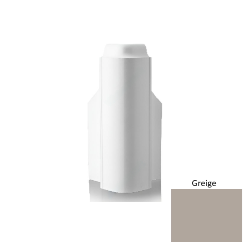 Roppe Pinnacle 673 Greige Satin Rubber Outside Corner Block — Stone ...