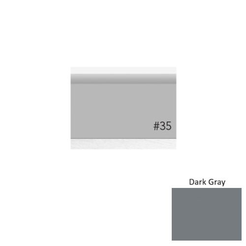 Roppe Pinnacle Plus 150 #35 Sleek Dark Gray Rubber Coil Wall Base ...