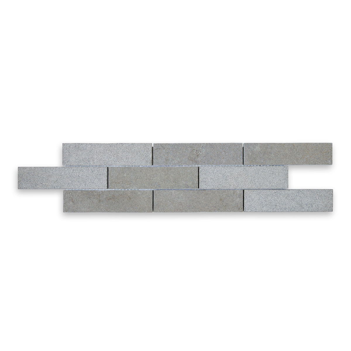 Purbeck Grey Bush Hammered & Distressed Limestone Thin Brick Veneer ...