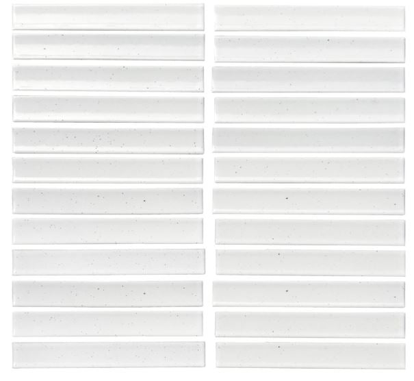 Style Access Midmod Salt Glossy Porcelain Mosaic | Lowest Price — Stone ...