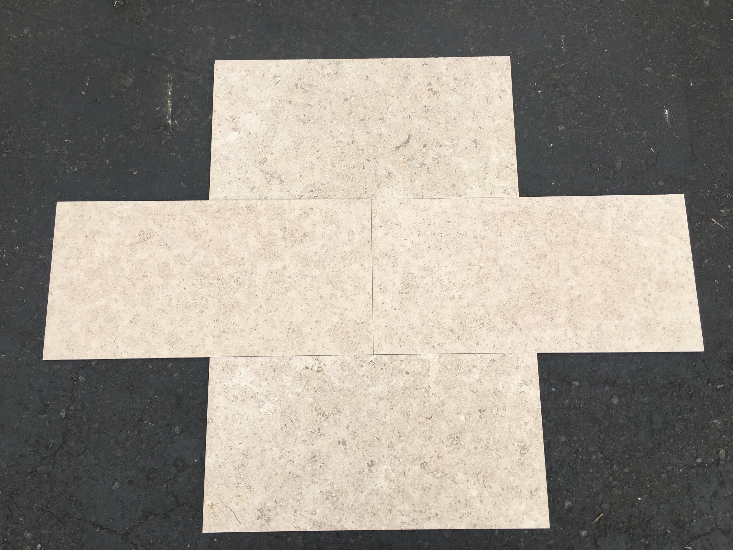 Sandy Creek Leather Limestone Tile | Lowest Price — Stone & Tile Shoppe ...