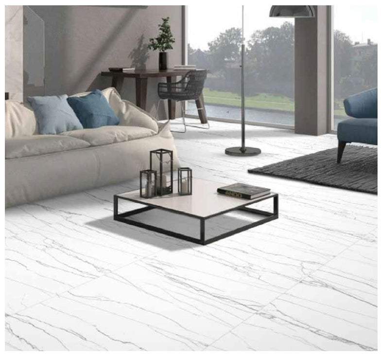 Porceluxe Spider Grey Rocker Honed Porcelain Tile | Lowest Price ...