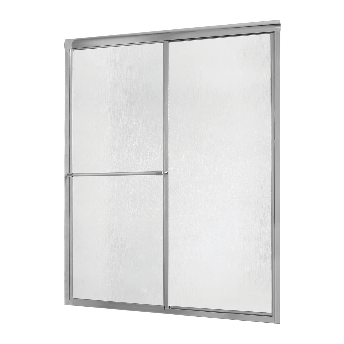 Craft + Main Tides Sliding Framed Shower Door - 48" x 70" with Rain ...