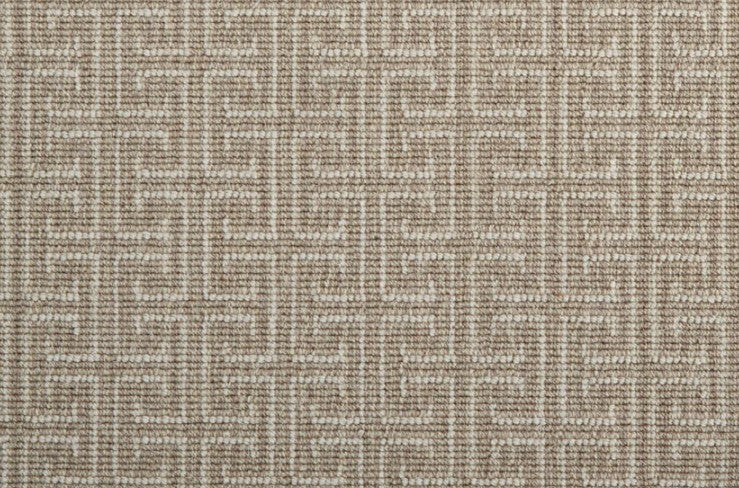 Stanton Cobble Hill Tillary 48253 Sandstone Plush Wool Blend Carpet ...
