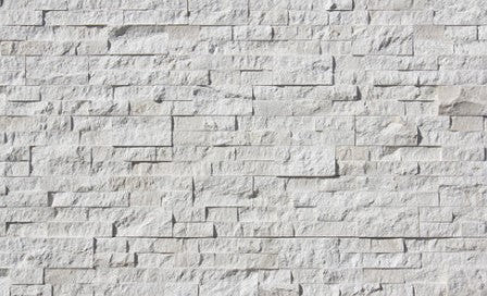 Tuscan White Split Face Limestone Ledgestone | Lowest Price — Stone ...