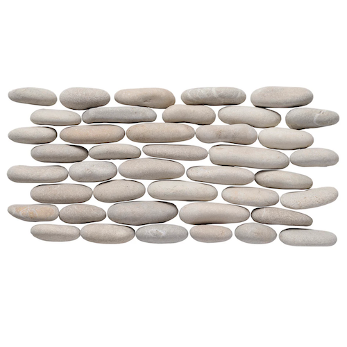 Island Stone Pebble French Tan Natural Mosaic | Lowest Price — Stone ...