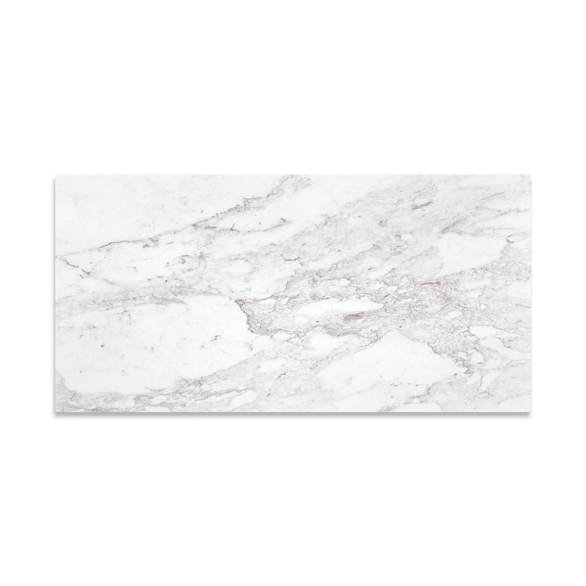 Full Tile Sample - Volakas Marble Tile - 6" x 12" x 3/8" Honed — Stone ...