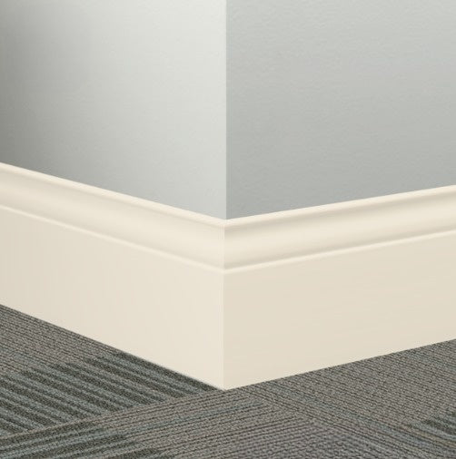 Tarkett Johnsonite 01 Snow White Rubber Millwork Contoured Wall Base ...
