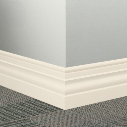 Tarkett Johnsonite 01 Snow White Rubber Millwork Contoured Wall Base ...