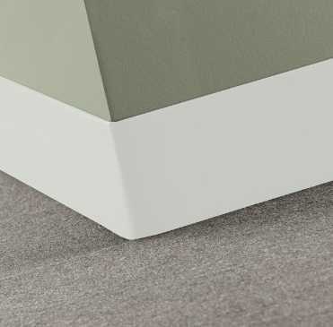 Tarkett Johnsonite 08 Icicle Rubber Traditional Duracove Thermoplastic ...