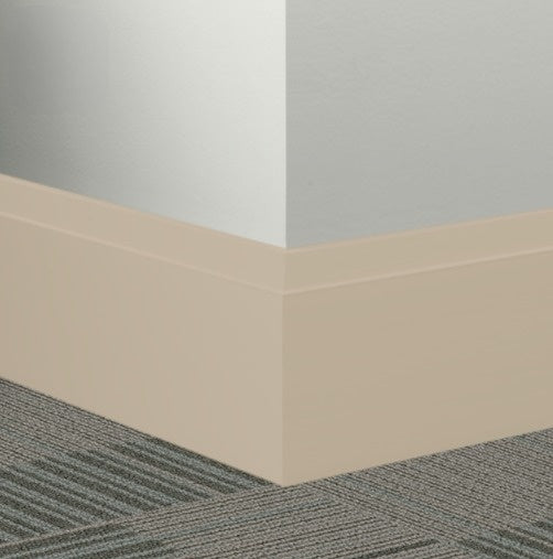 Tarkett Johnsonite 09 Clay Rubber Millwork Contoured Wall Base — Stone ...