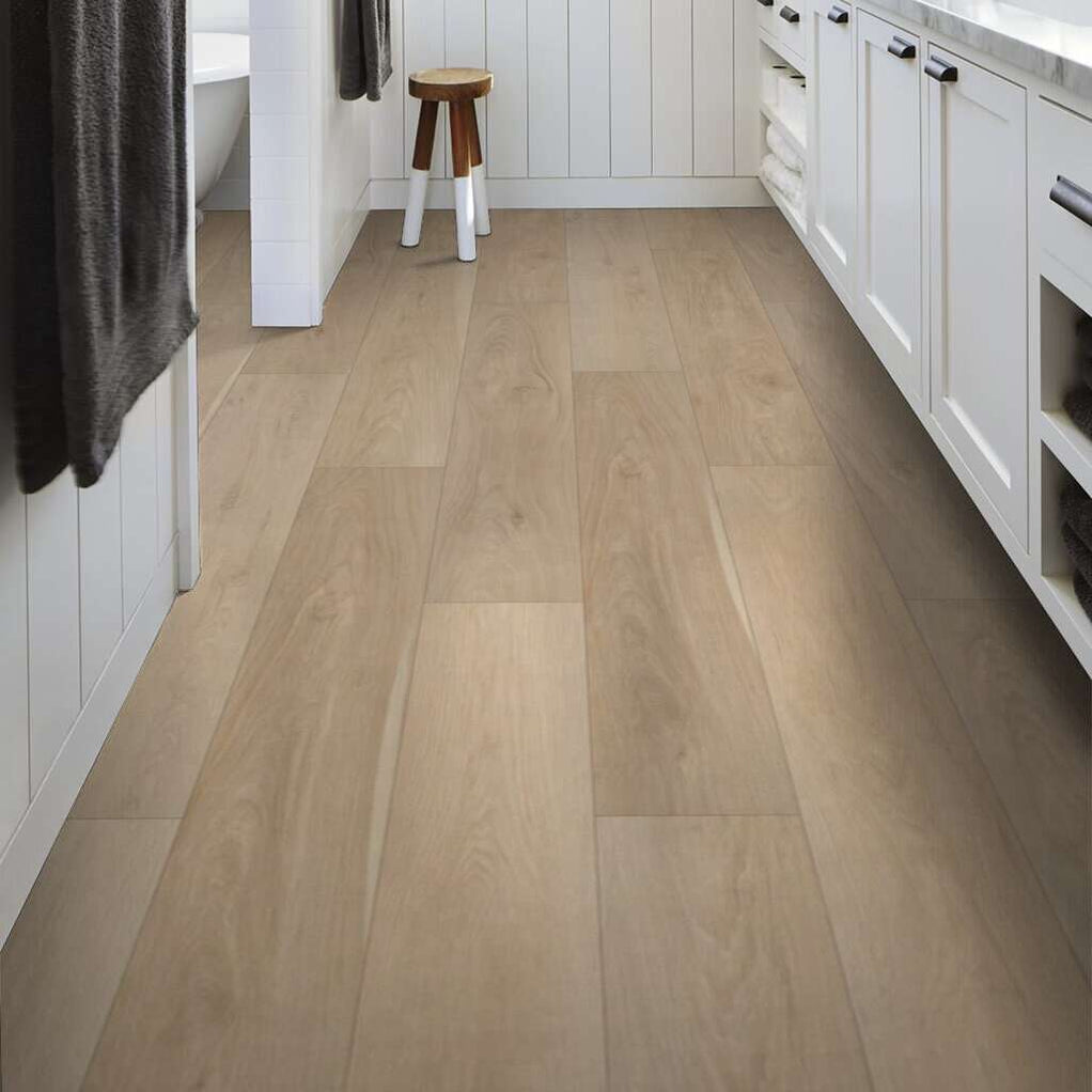 Shaw Pantheon Hd+ Natural Bevel 01098 Alabaster ArmourBead Vinyl Plank ...