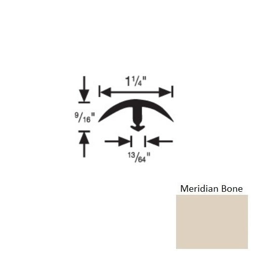 Flexco FlexTones 030 Meridian Bone Vinyl Snap Down Edging — Stone ...
