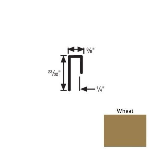 Flexco FlexTones 098 Wheat Thermoplastic Vinyl Square Carpet Cove Cap ...