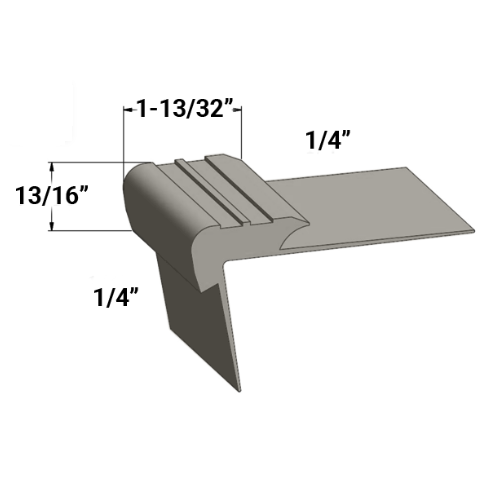 Tarkett Johnsonite 179 Steel Vinyl Slim Line Nosing | Lowest Price ...