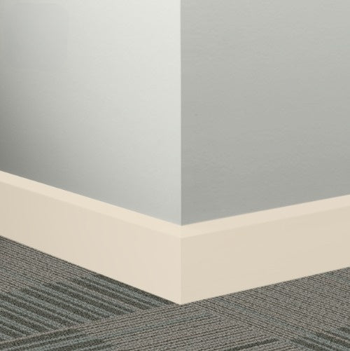 Tarkett Johnsonite 194 Antique White Rubber Millwork Contoured Wall ...