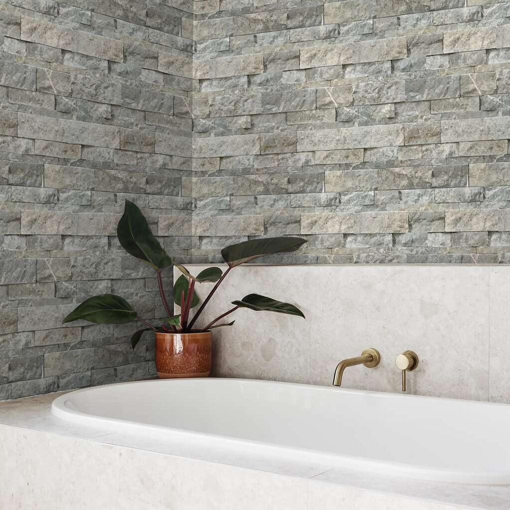 Shaw Firestone 00555 Stark Carbon Natural Stone Ledgestone — Stone ...