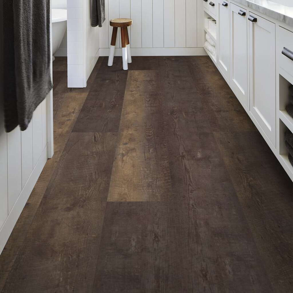 Shaw Titan Hd Plus 00194 Timeless Barnboard ArmourBead Vinyl Plank ...