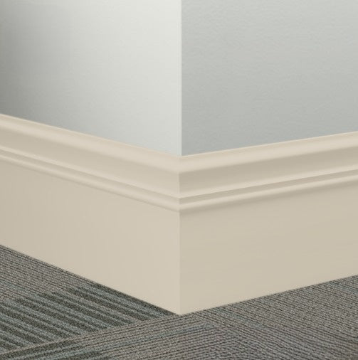 Tarkett Johnsonite 22 Pearl Rubber Millwork Contoured Wall Base — Stone ...