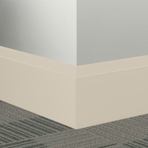 Tarkett Johnsonite 22 Pearl Rubber Millwork Contoured Wall Base — Stone ...