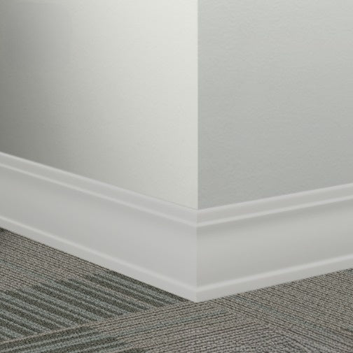 Tarkett Johnsonite 23 Vapor Grey Rubber Millwork Contoured Wall Base ...