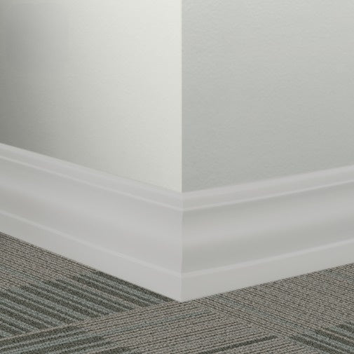 Tarkett Johnsonite 23 Vapor Grey Rubber Millwork Contoured Wall Base ...