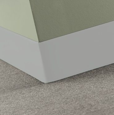 Tarkett Johnsonite 23 Vapor Grey Rubber Traditional Duracove ...