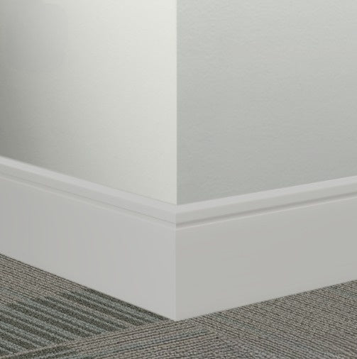 Tarkett Johnsonite 23 Vapor Grey Rubber Millwork Contoured Wall Base ...
