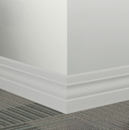 Tarkett Johnsonite 23 Vapor Grey Rubber Millwork Contoured Wall Base ...