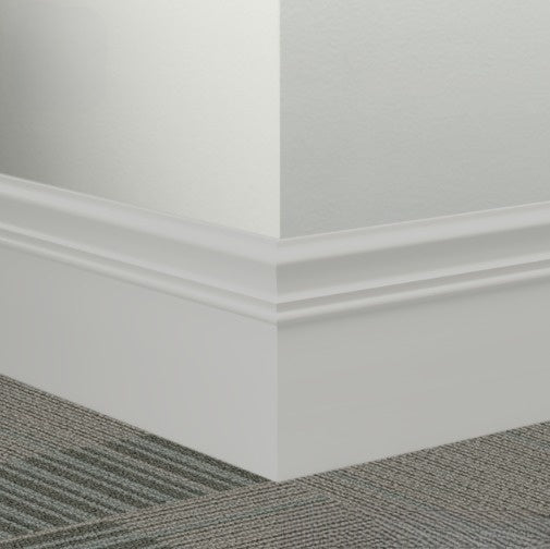 Tarkett Johnsonite 23 Vapor Grey Rubber Millwork Contoured Wall Base ...