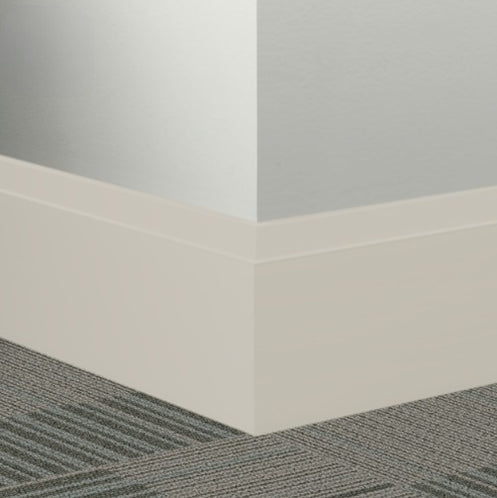 Tarkett Johnsonite 24 Grey Haze Rubber Millwork Contoured Wall Base ...