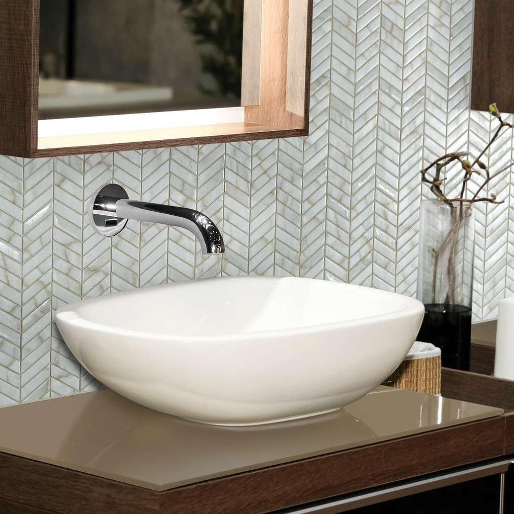 Shaw Gala 00100 Organza Smooth Glass Mosaic | Lowest Price — Stone ...