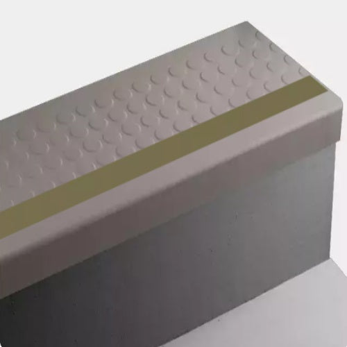 Tarkett Johnsonite 283 Toast Angle Fit Stair Tread without Riser ...