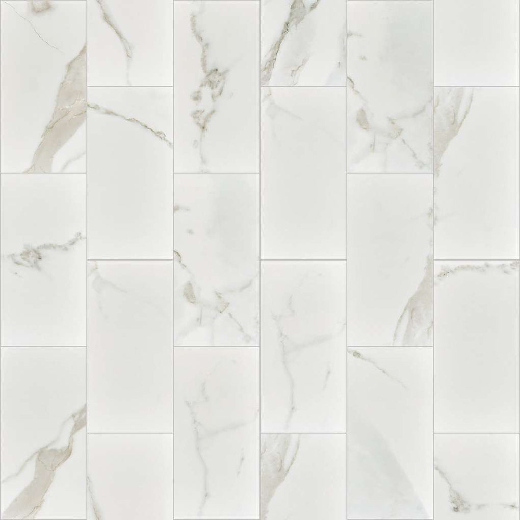 Shaw Maximus 00170 Calacatta Glossy Ceramic Tile | Lowest Price — Stone ...