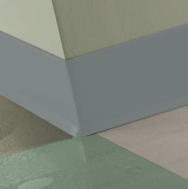 Tarkett Johnsonite 28 Medium Grey Vinyl Traditional Wall Base | Lowest ...