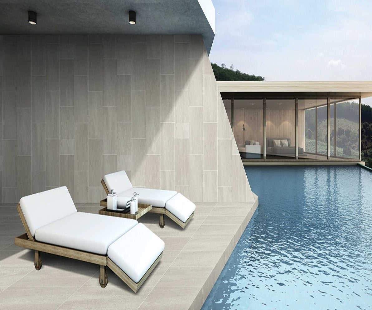 StonePeak Ceramics Atelier Grey Light Honed Porcelain Tile | Lowest ...