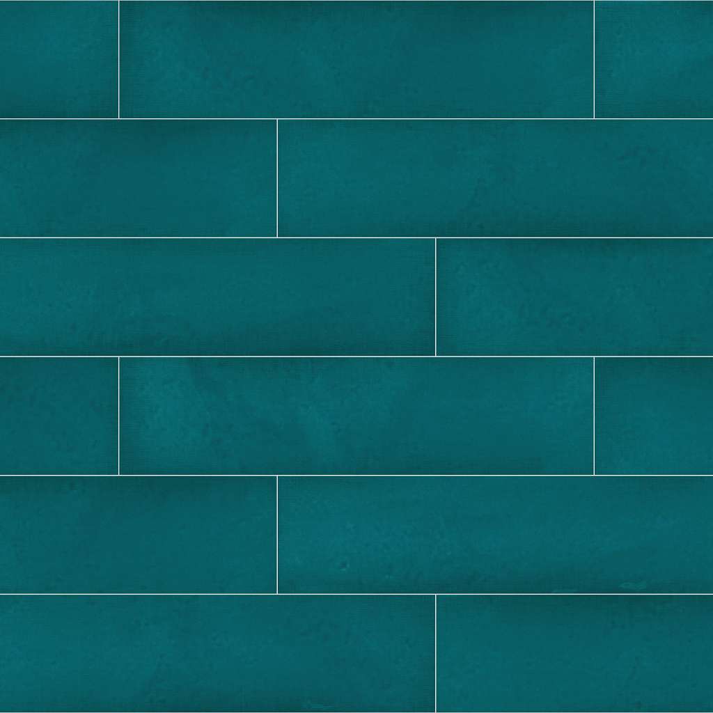 Shaw Stewart 00453 Turquoise Glossy Ceramic Tile | Lowest Price — Stone ...