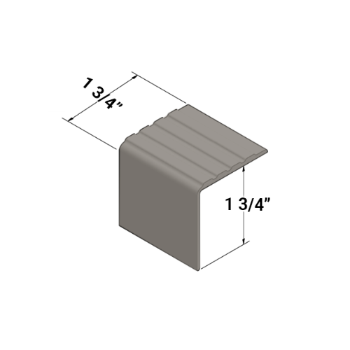 Tarkett Johnsonite 32 Pebble Vinyl Over / Top Stair Nose — Stone & Tile ...