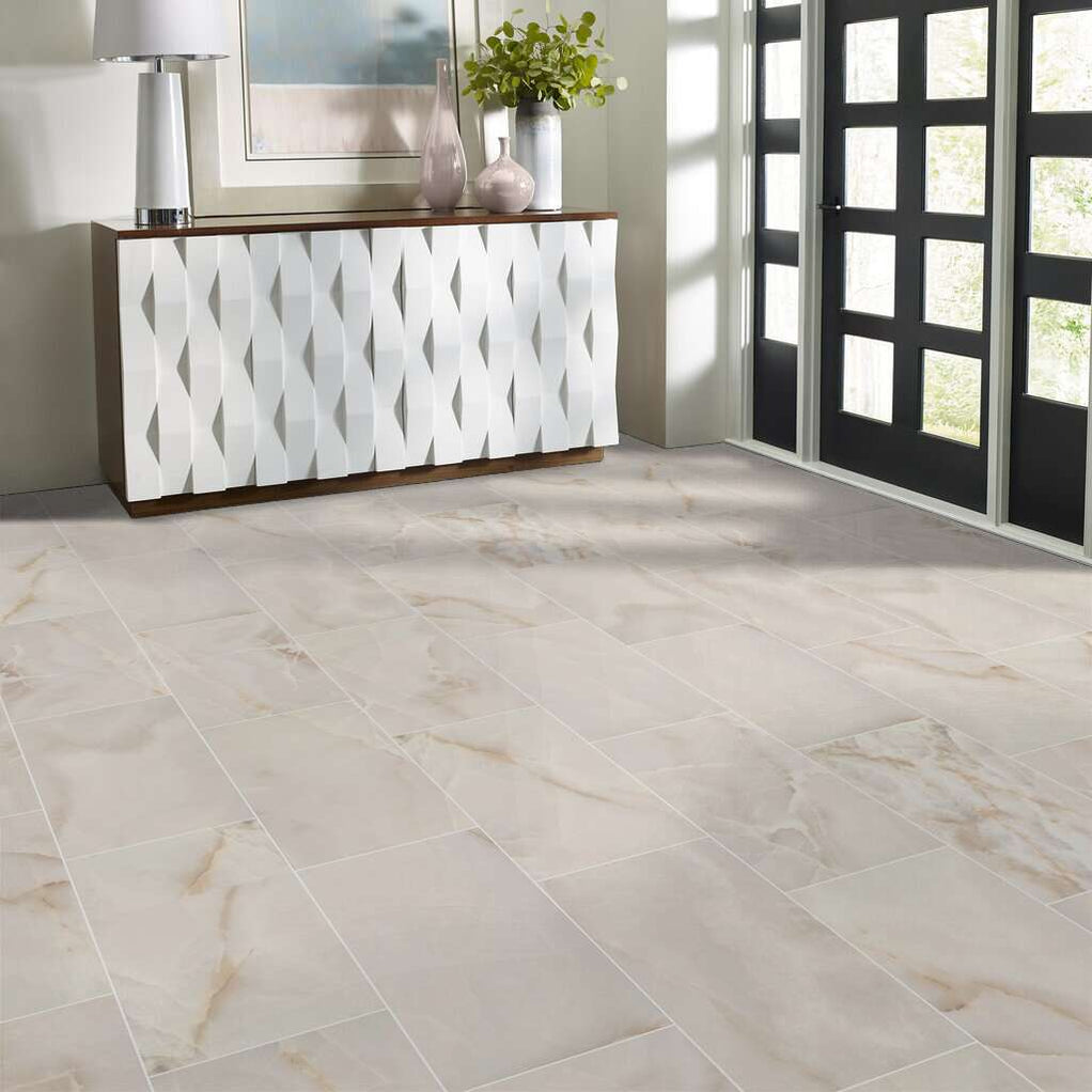 Shaw Gemstone 00152 Ivory Matte Porcelain Tile | Lowest Price — Stone ...