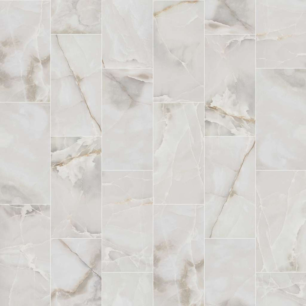 Shaw Gemstone 00100 White Polished Porcelain Tile | Lowest Price ...