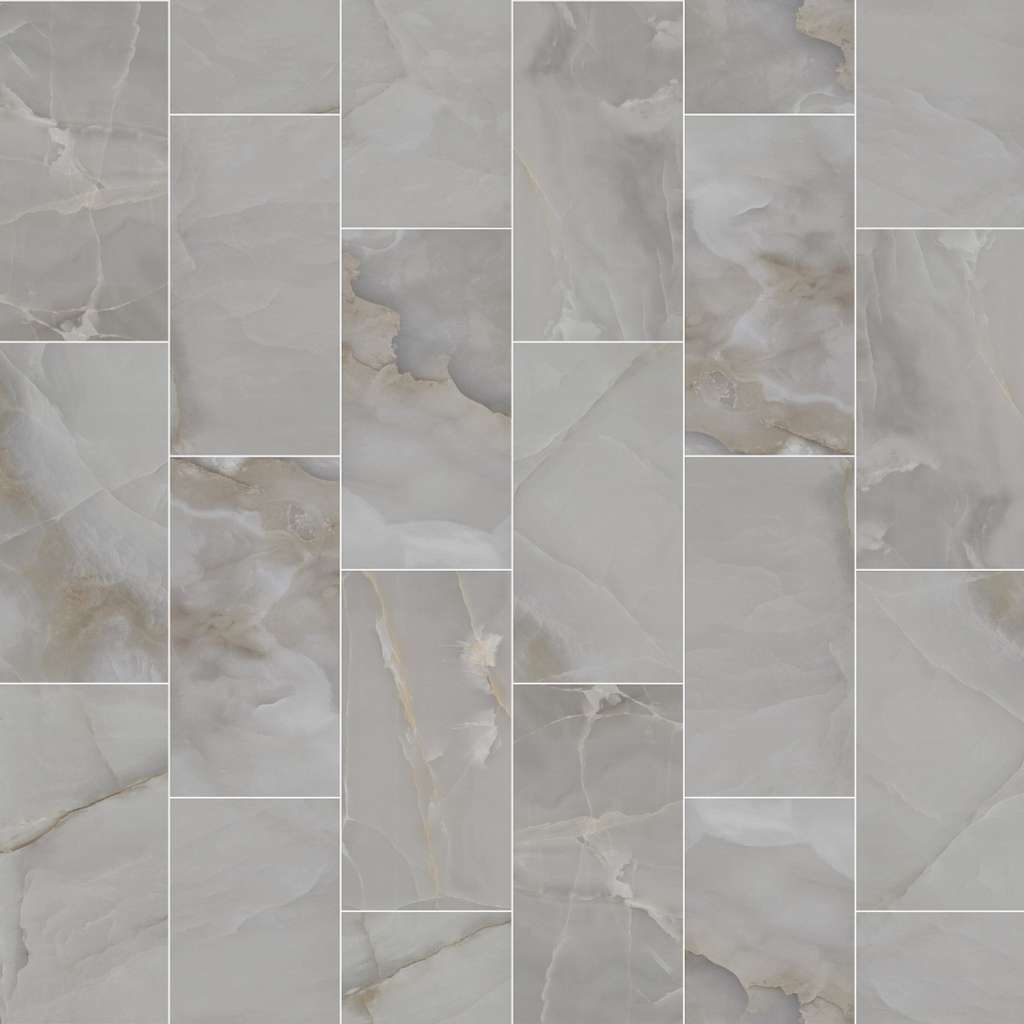 Shaw Gemstone 00550 Dark Grey Polished Porcelain Tile | Lowest Price ...