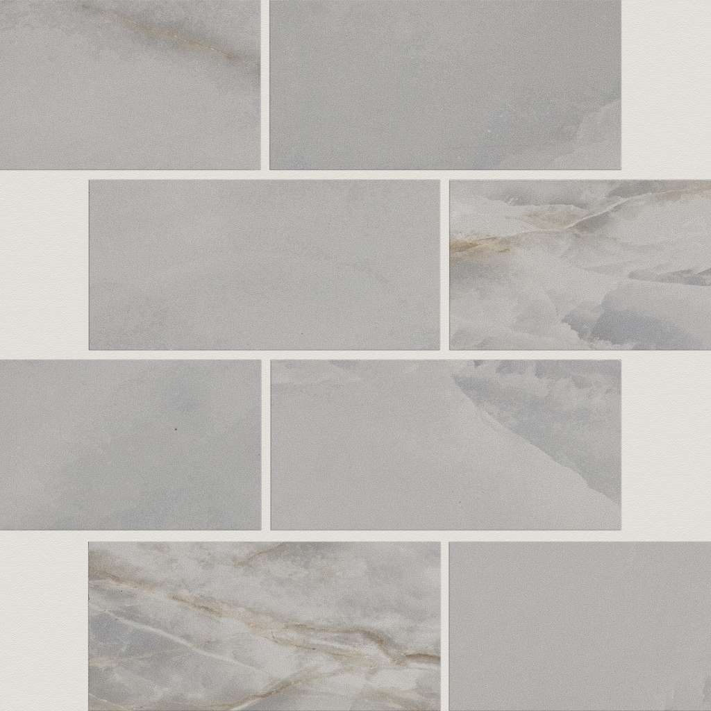 Shaw Gemstone 00550 Dark Grey Porcelain Mosaic | Lowest Price — Stone ...