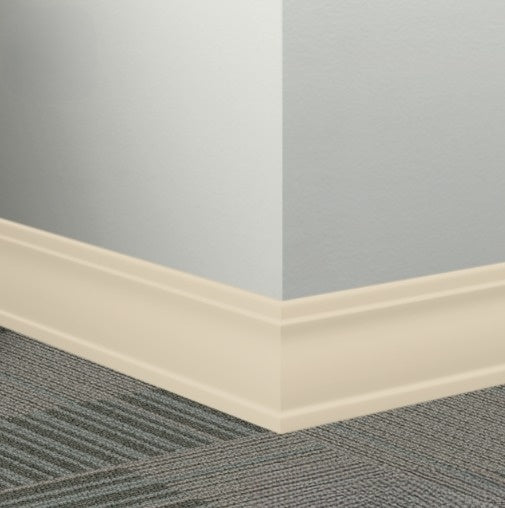Tarkett Johnsonite 34 Almond Rubber Millwork Contoured Wall Base ...