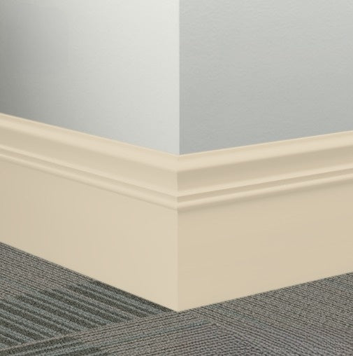 Tarkett Johnsonite 34 Almond Rubber Millwork Contoured Wall Base ...