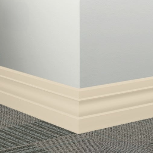 Tarkett Johnsonite 34 Almond Rubber Millwork Contoured Wall Base ...
