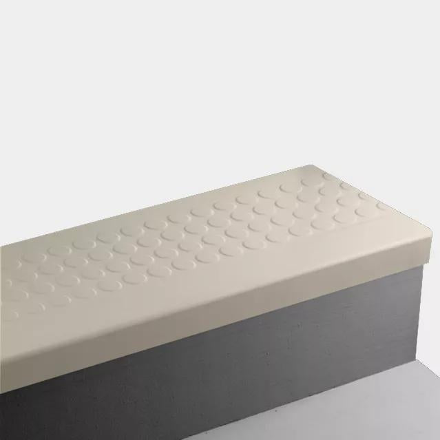 Tarkett Johnsonite 34 Almond Angle Fit Stair Tread without Riser ...